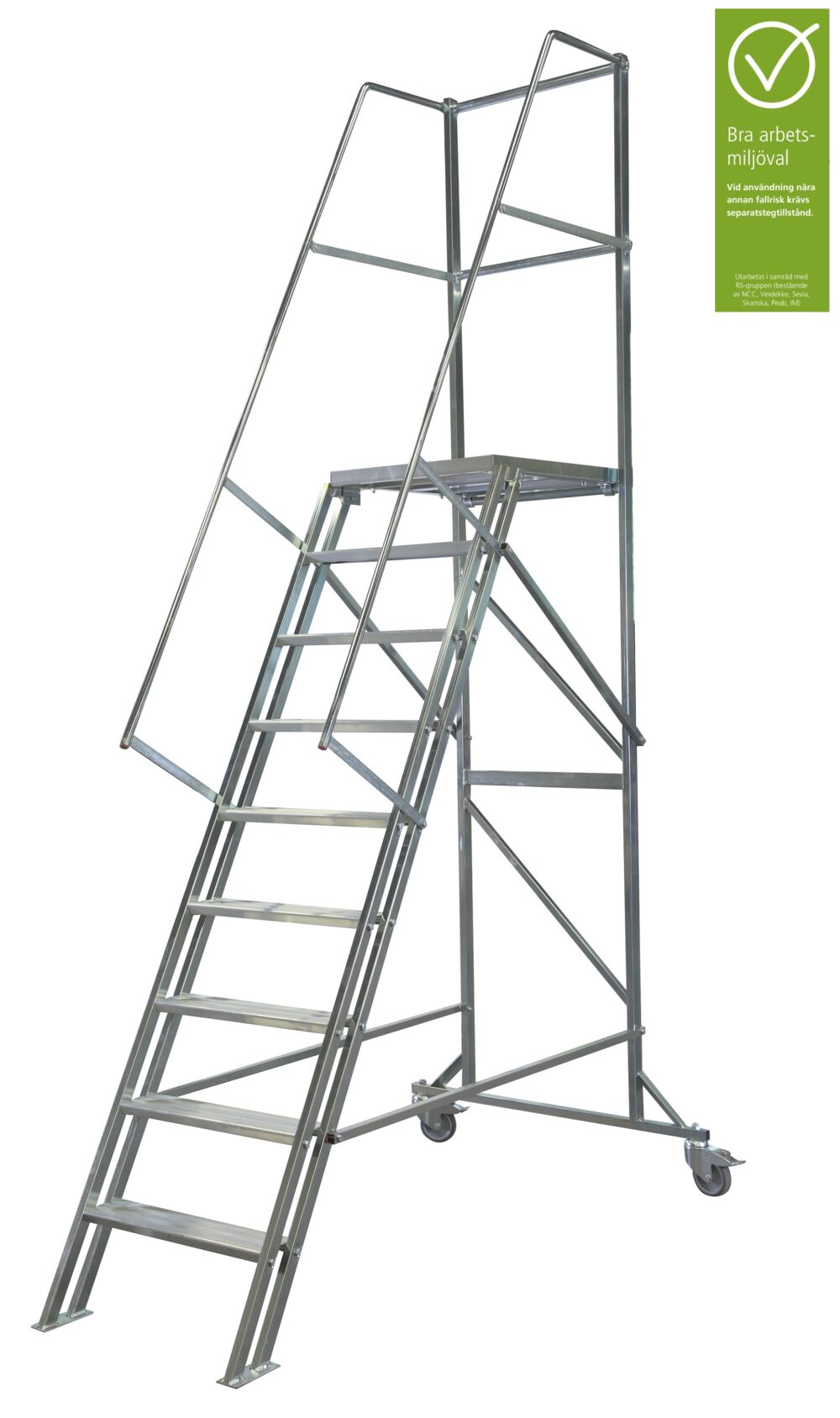 Mobil trappa stål | Laggo